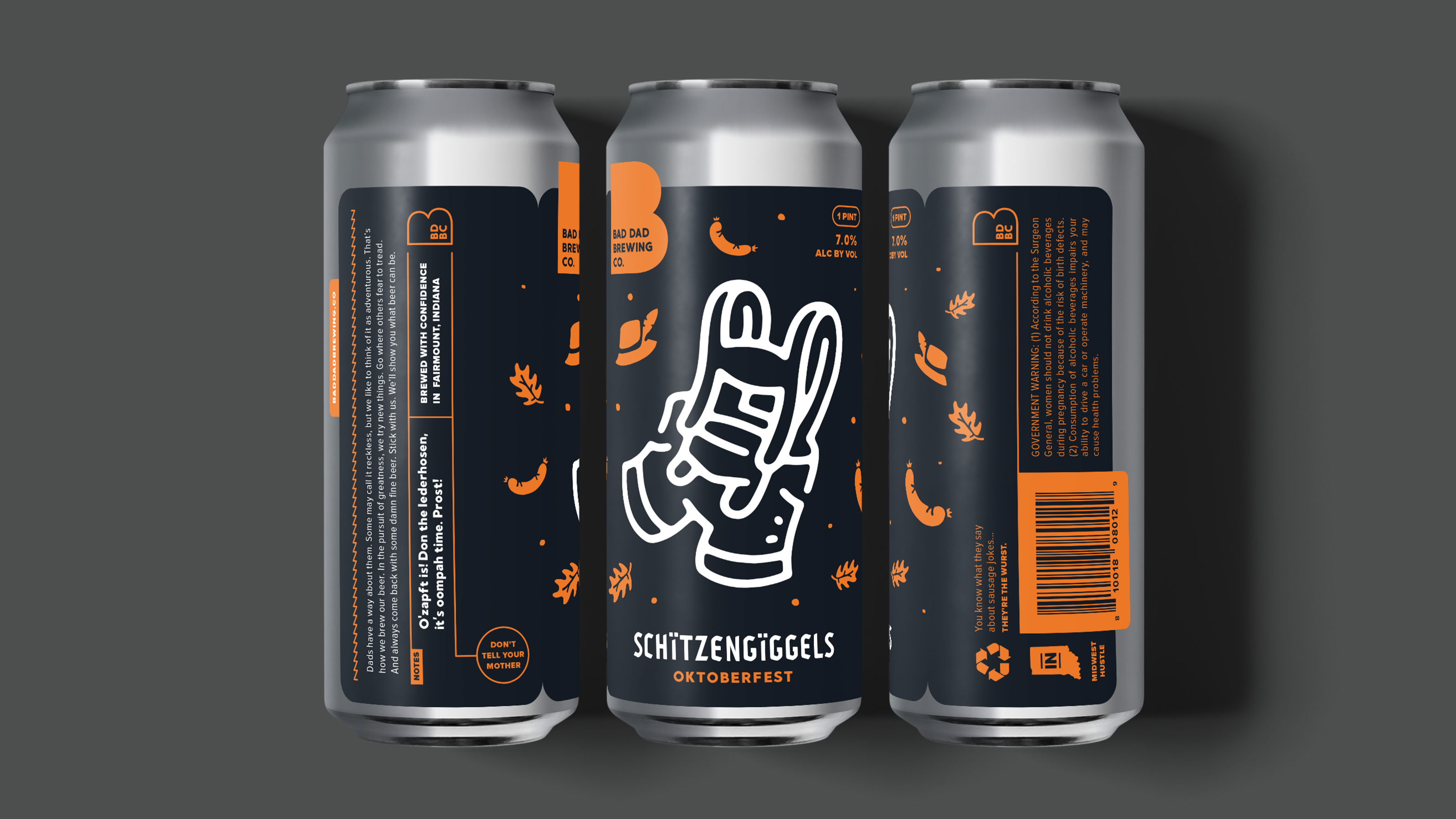 Bad Dad Brewery Branding | Pivot Brands
