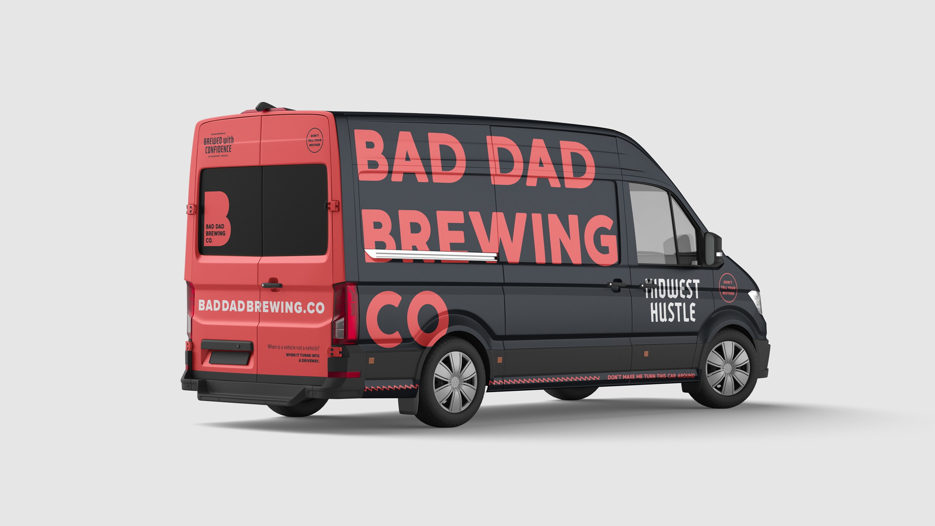 Bad Dad Brewery Branding | Pivot Brands